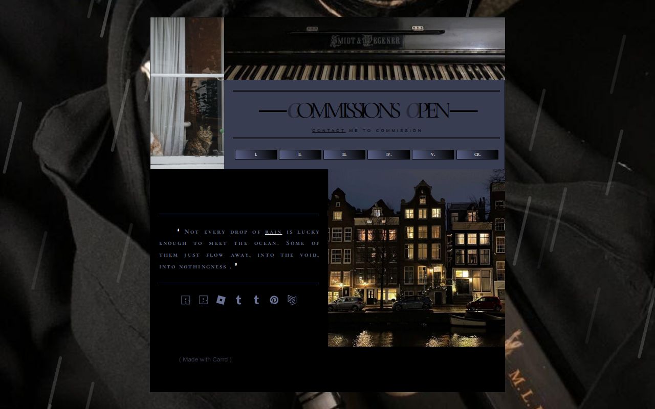 ݃ ֪֪֪⸼. ࣪ ⸼⠀𓐇 /moodycrow ͜ ̣̣̥ ͜